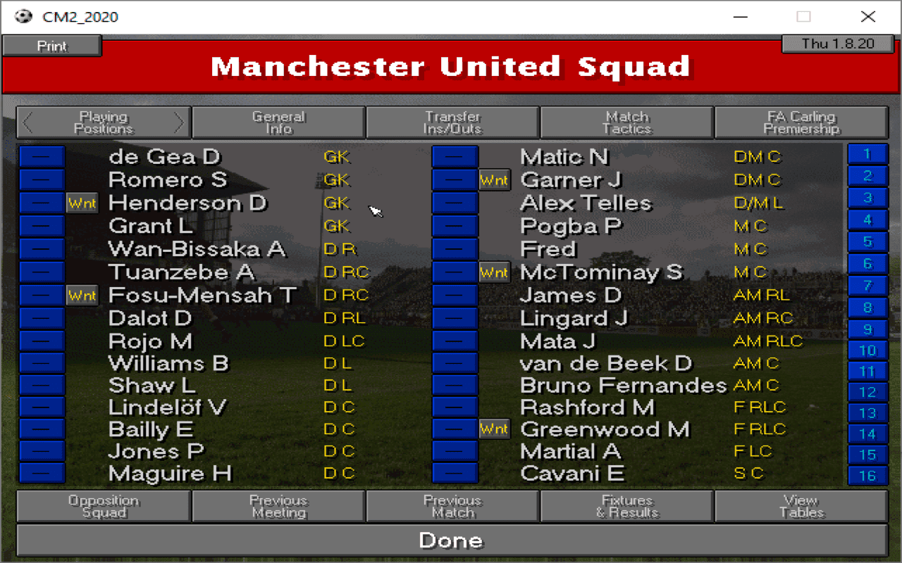 Championship Manager: Season 97/98 | play online