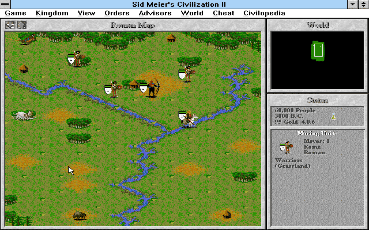 Sid Meier's Civilization II | play online
