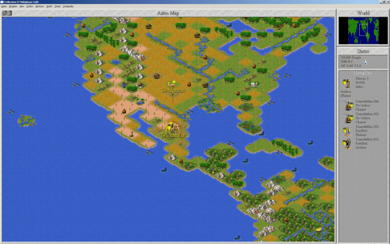 Sid Meier's Civilization II | play online