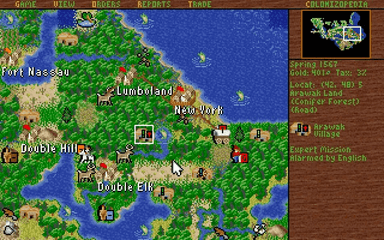 Sid Meier's Colonization | play online