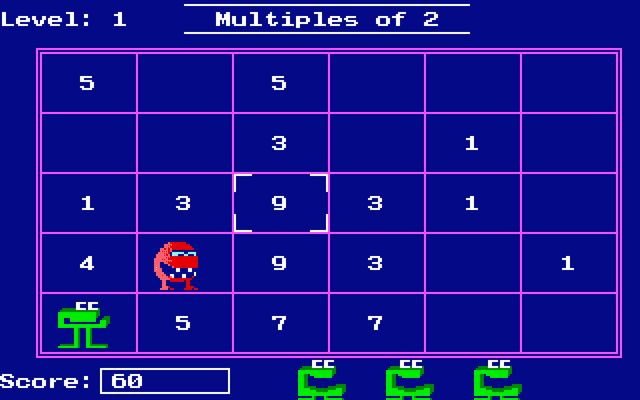Number Munchers | play online