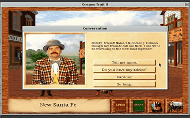Oregon Trail II | play online