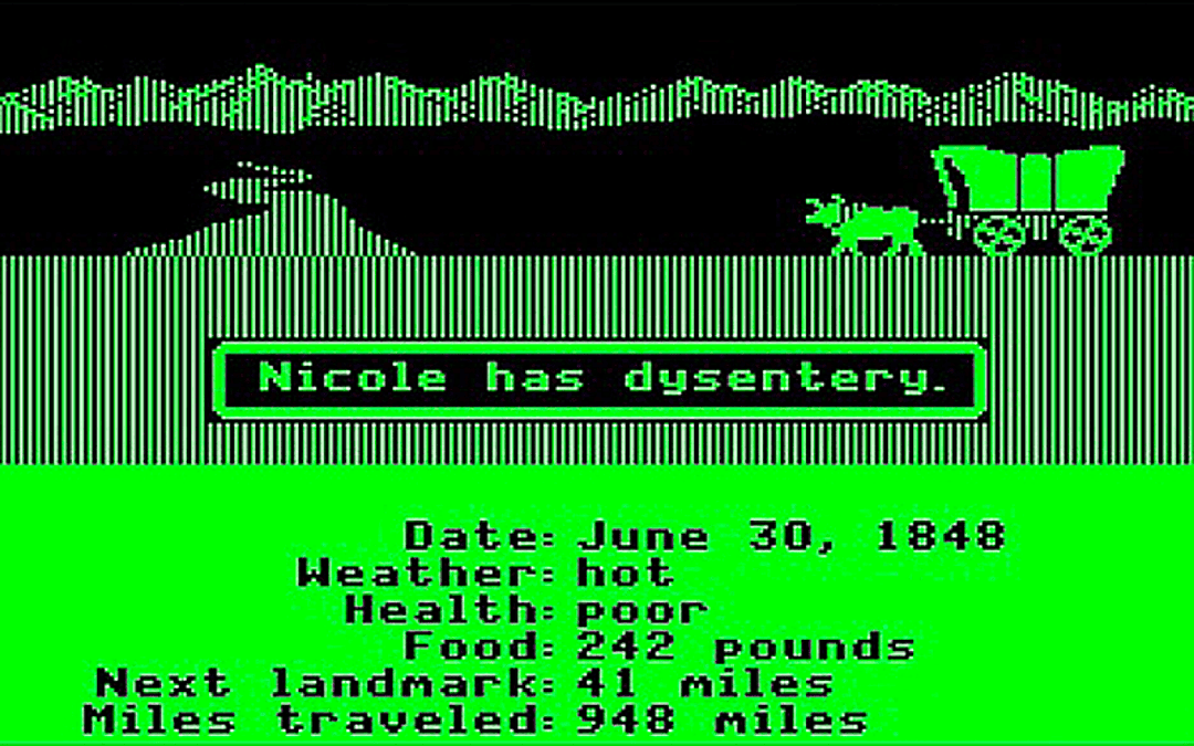 Play The Oregon Trail Online Free | Classic DOS Game