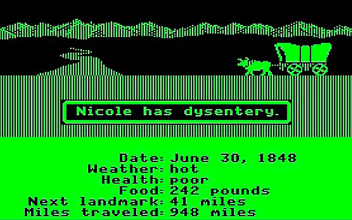 Play The Oregon Trail Online Free | Classic DOS Game