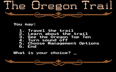 Oregon Trail | play game online