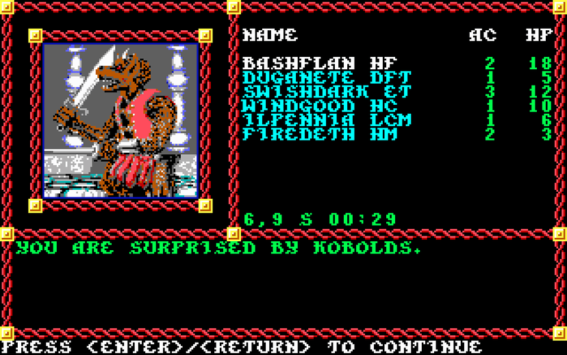 Pool of Radiance | play online
