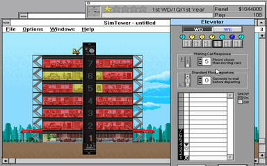 SimTower: The Vertical Empire | play online
