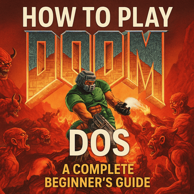 How to play DOOM (DOS) - A Full Beginner's Guide